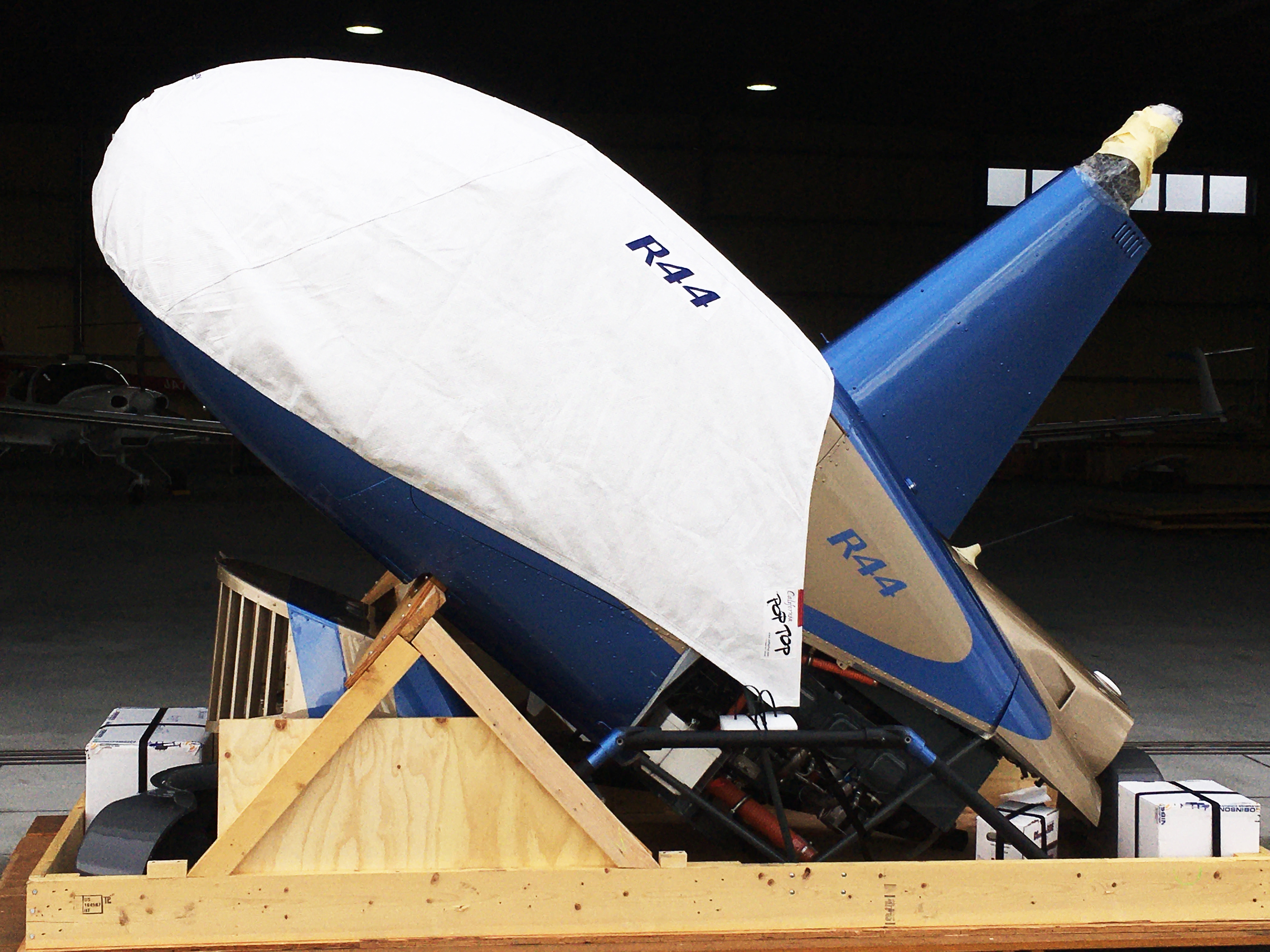 R44 had returned to Alpha Aviation | Alpha Aviation